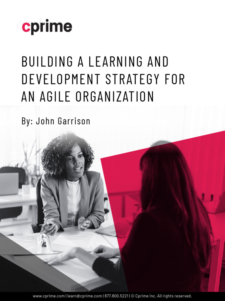 Building A Learning and Development Strategy For An Agile Organization ...