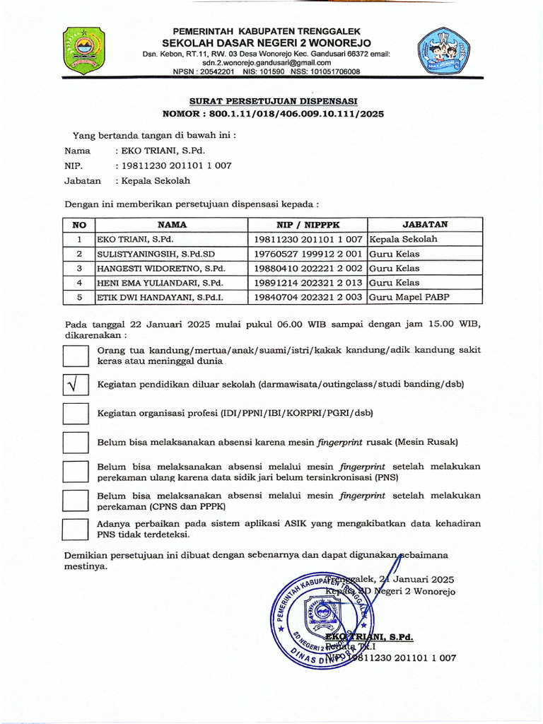 Dispen Outingclass | PDF