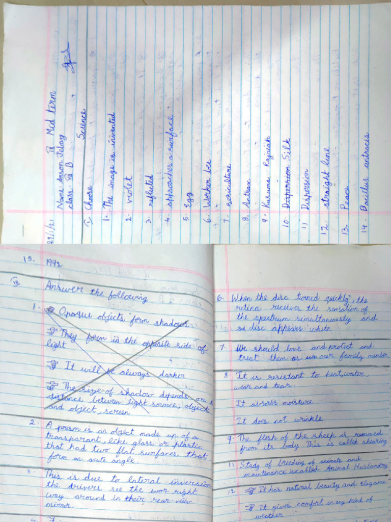 III Term Science | PDF