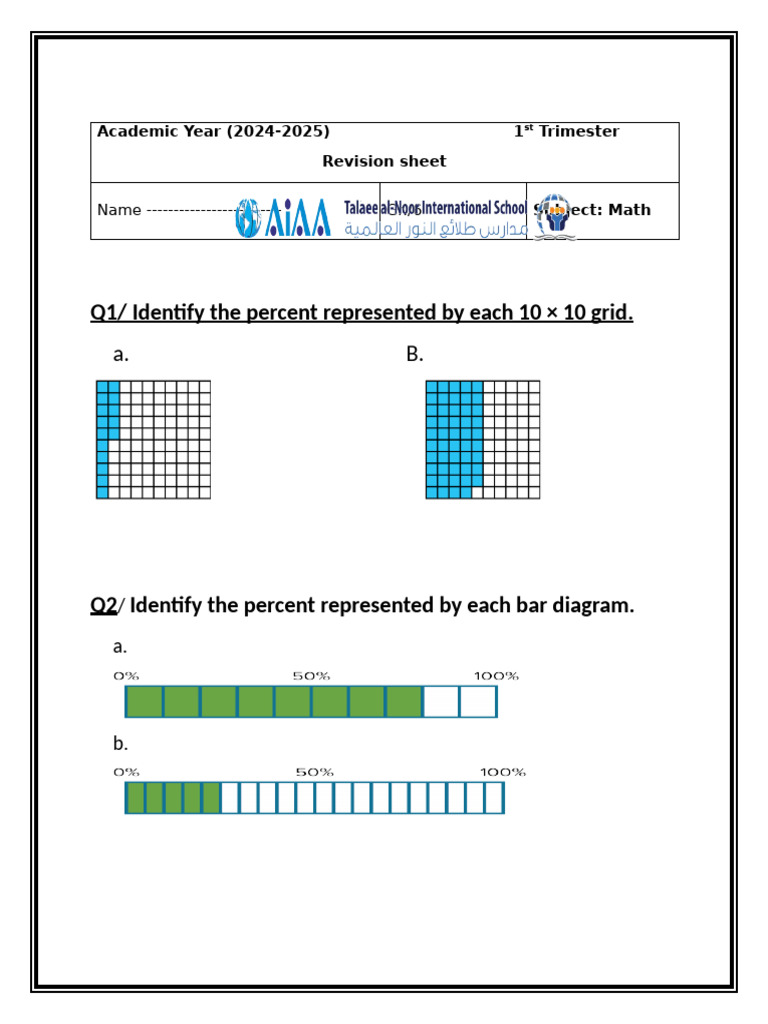 gr6 Worksheet | PDF
