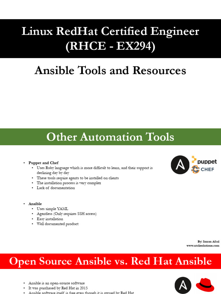 10-Ansible+Tools+and+Resources | PDF | Computing | System Software