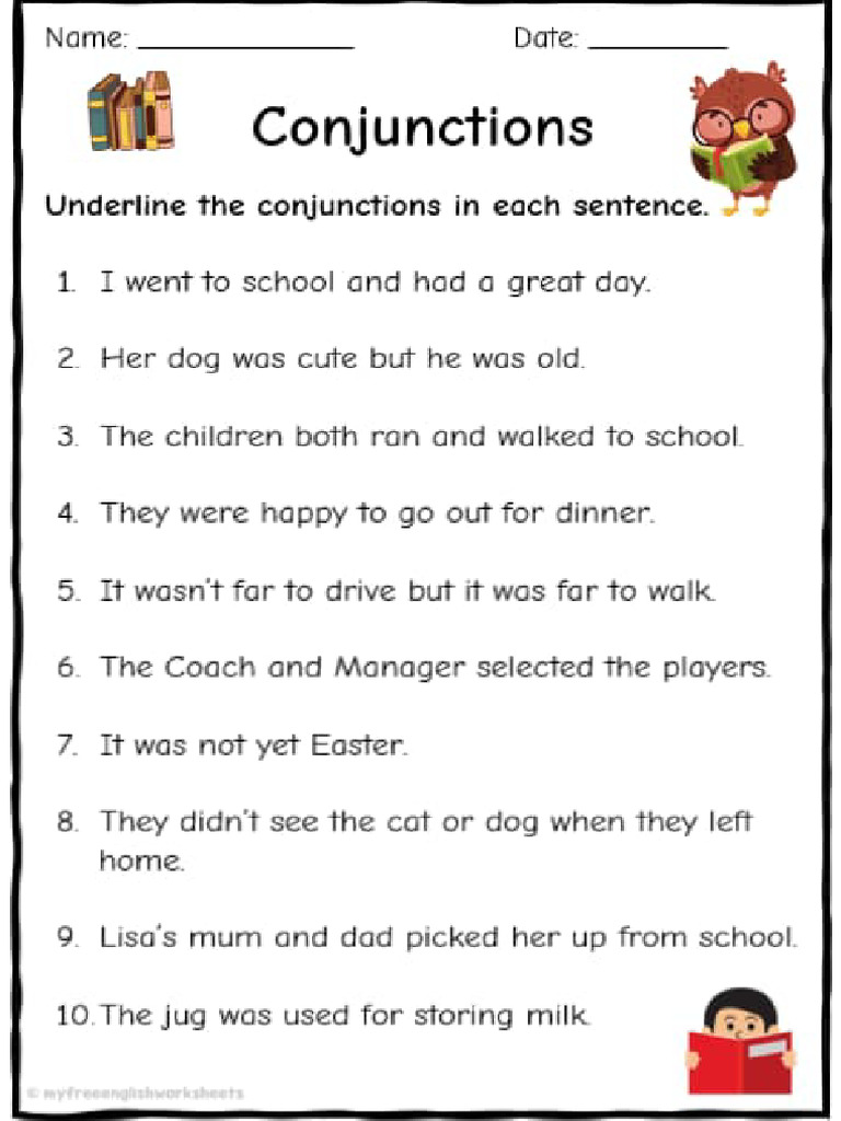 Conjunctions | PDF