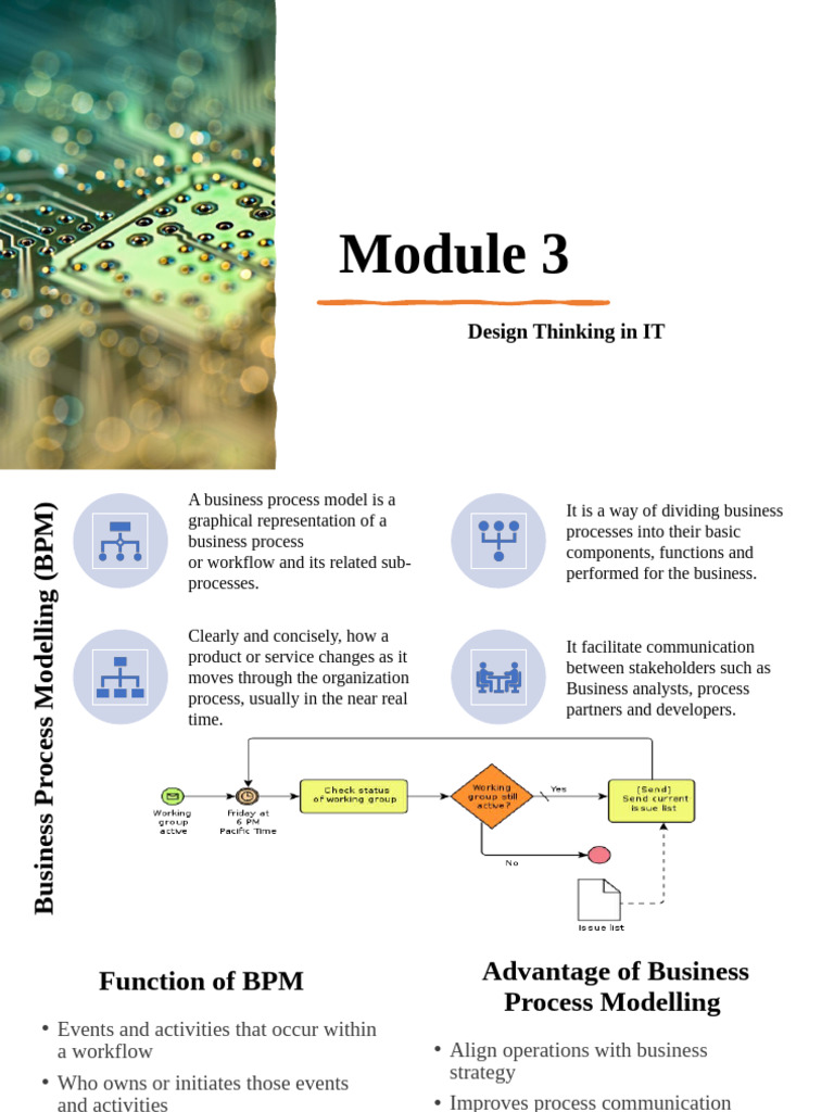 Mod 3 Design Thinking in IT | PDF | Business Process | Business Process ...