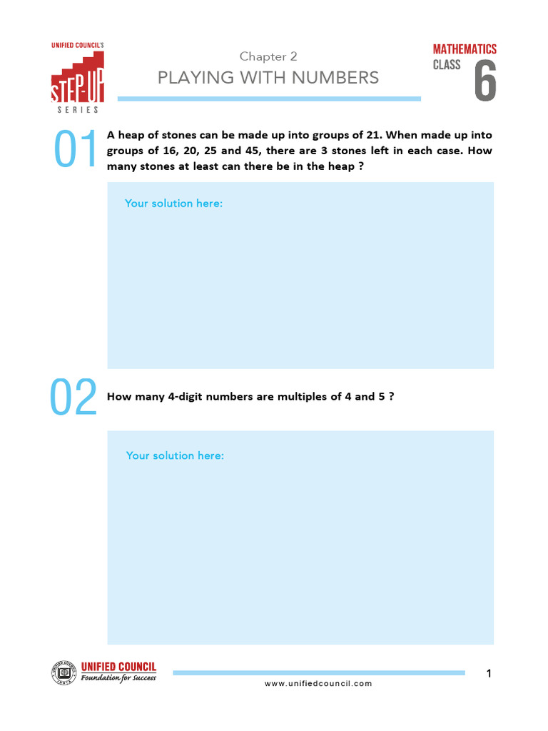 Chapter-2_ SET_STEP-UP SERIES_CLASS_6 | PDF