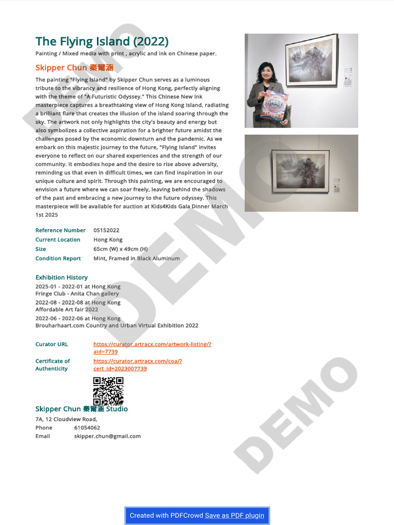 ArtracX Factsheet 7739 (The Flying Island) | PDF