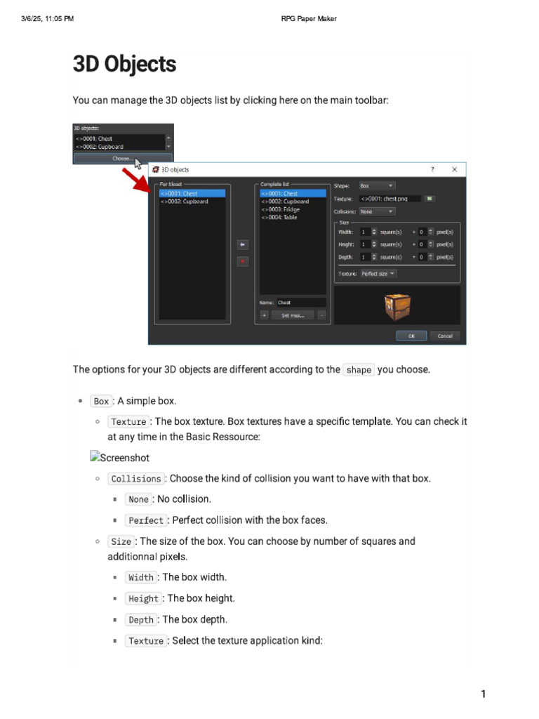 RPG Paper Maker | PDF