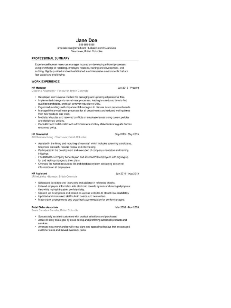 Elaine Resume | PDF