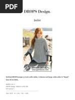 Drift Jacket | PDF | Knitting | Seam (Sewing)