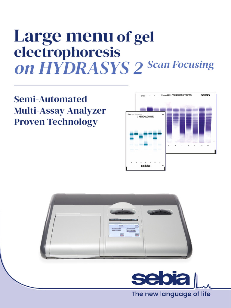Hydrasys 2 Scan Focusing | PDF | Lipoprotein | Biochemistry