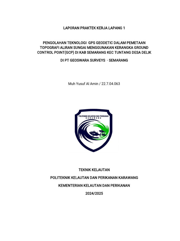 Muh Yusuf Al Amin Laporan PKL 2 | PDF