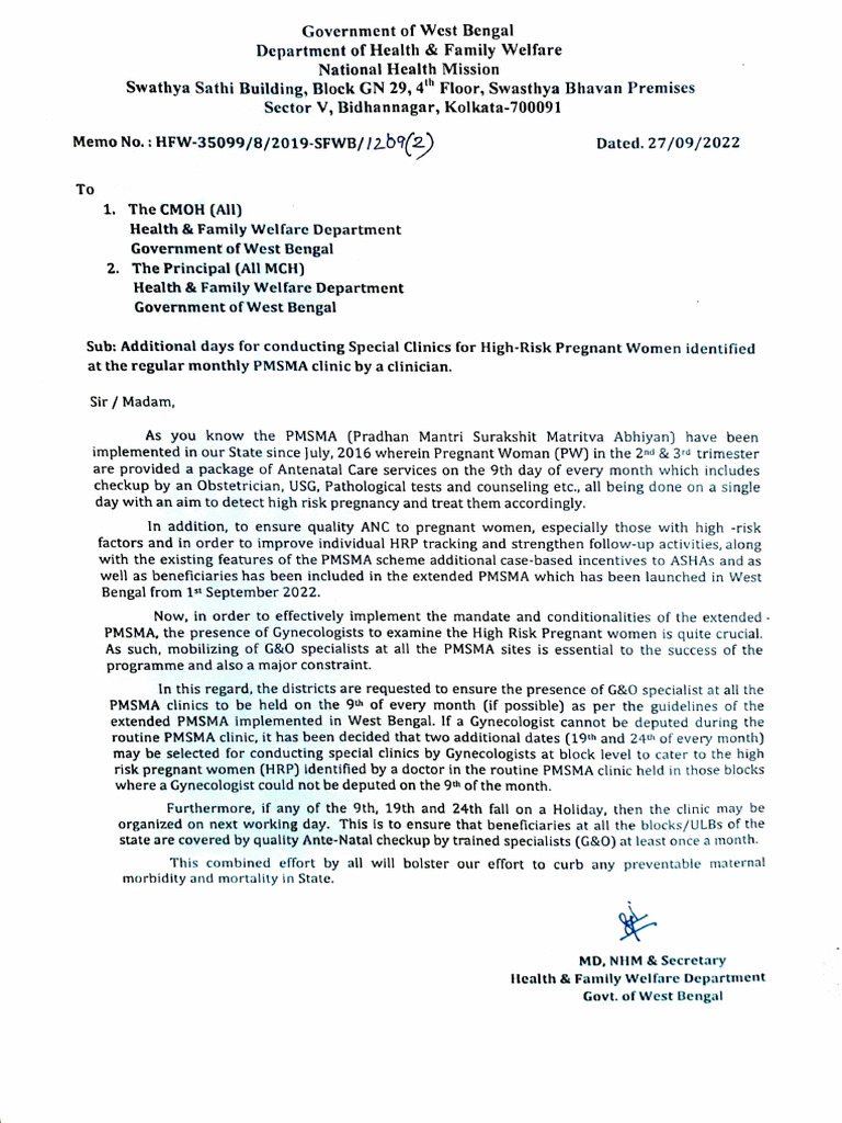 Extended PMSMA Clinics for High-Risk Women | PDF | Pregnancy | Woman