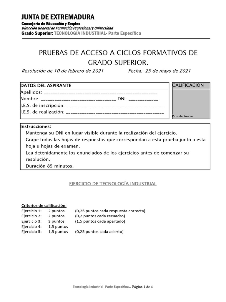 GS Espec¡fica Tecnolog¡a 1 2021 Black | PDF