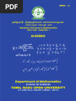 Classical Algebra Theorems & Equations | PDF