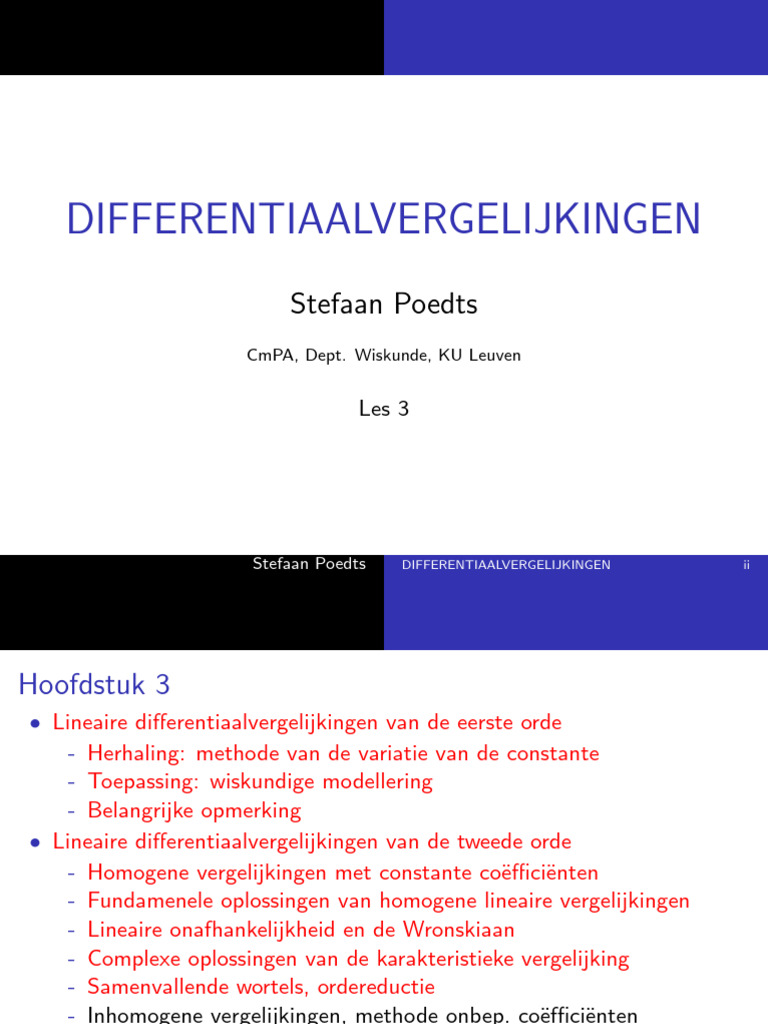 DVGLN Les03 Handout | PDF