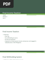 Final Withholding Tax - v2 - 23 Nov 2024 | PDF | Income Tax | Taxes