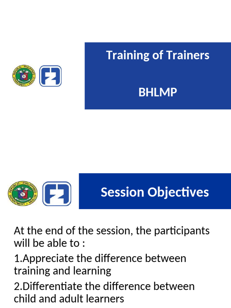 Module 1 Basic Training Concepts | PDF | Learning | Cognitive Science