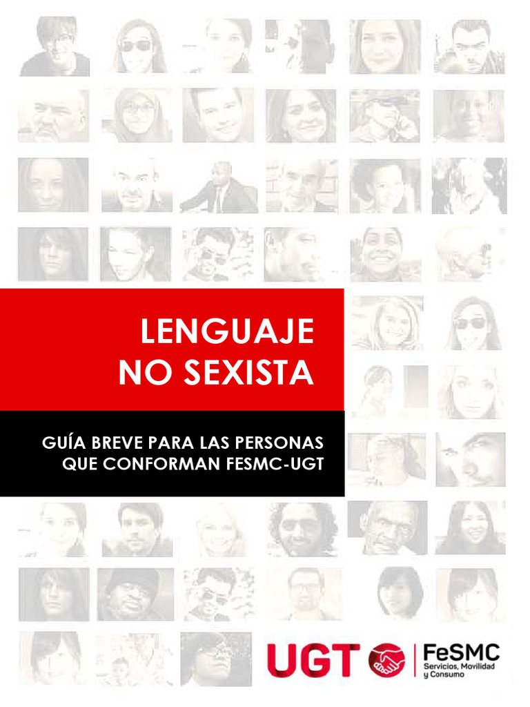 Guia Lenguaje No Sexista FeSMC | PDF | Sexismo | Género