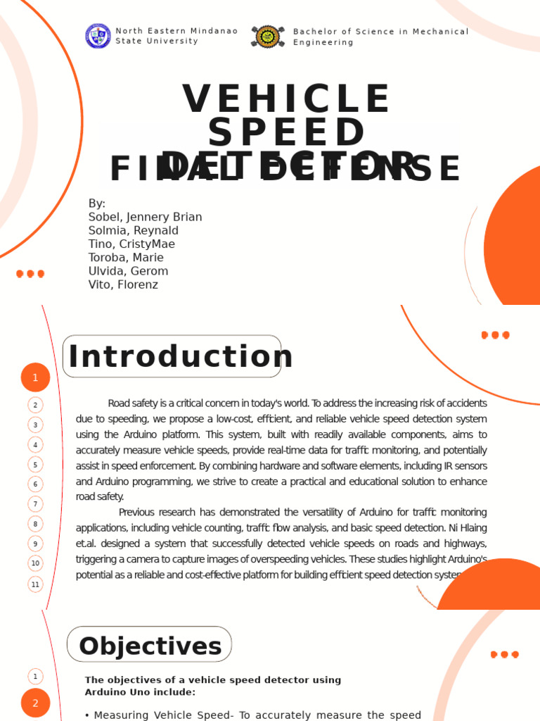 Vehicle Speed Detector | PDF | Sensor | Internet Of Things