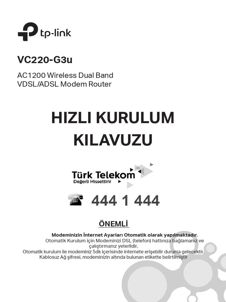 Tp-link Vc220-g3u Qsg Web | PDF