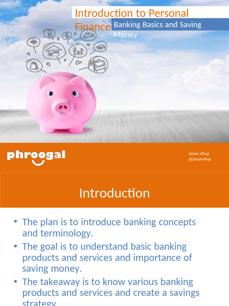 Banking Basics and Saving Money | PDF | Credit Card | Banks