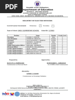 SELG Officers 2025-2026 | PDF