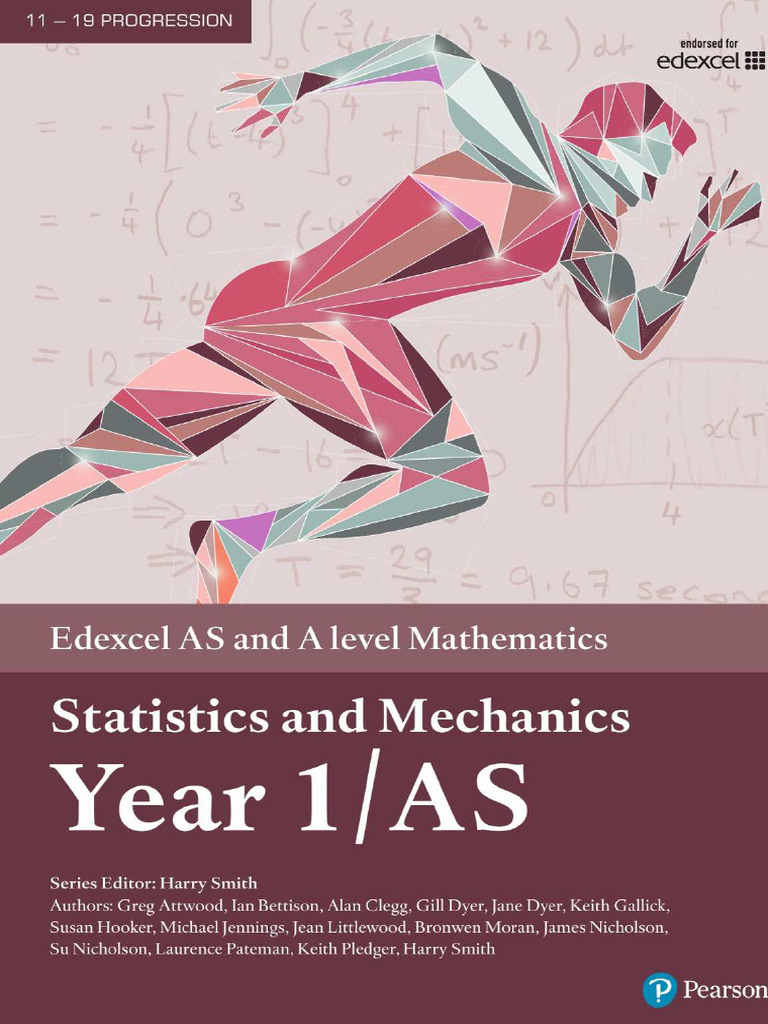 Statistics & Mechanics 1 Textbook | PDF