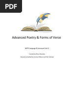 English Literature Pre 1900 Poetry | PDF | Poetry