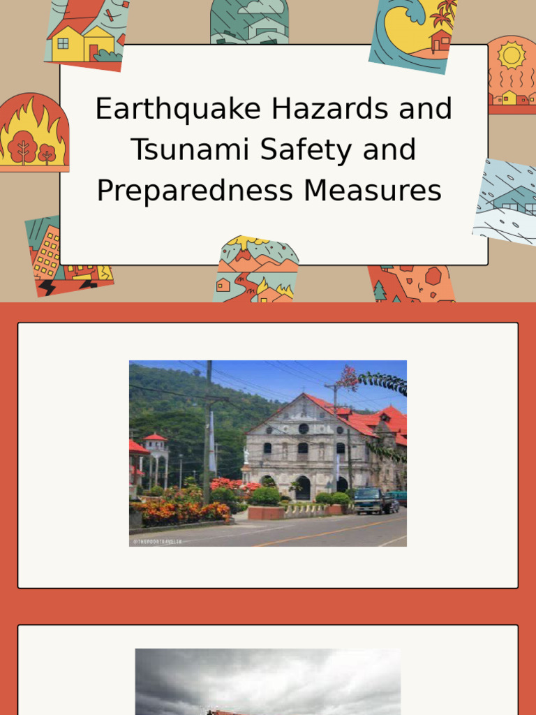Earthquake and Tsunami Safety Guide | PDF | Earthquakes | Tsunami