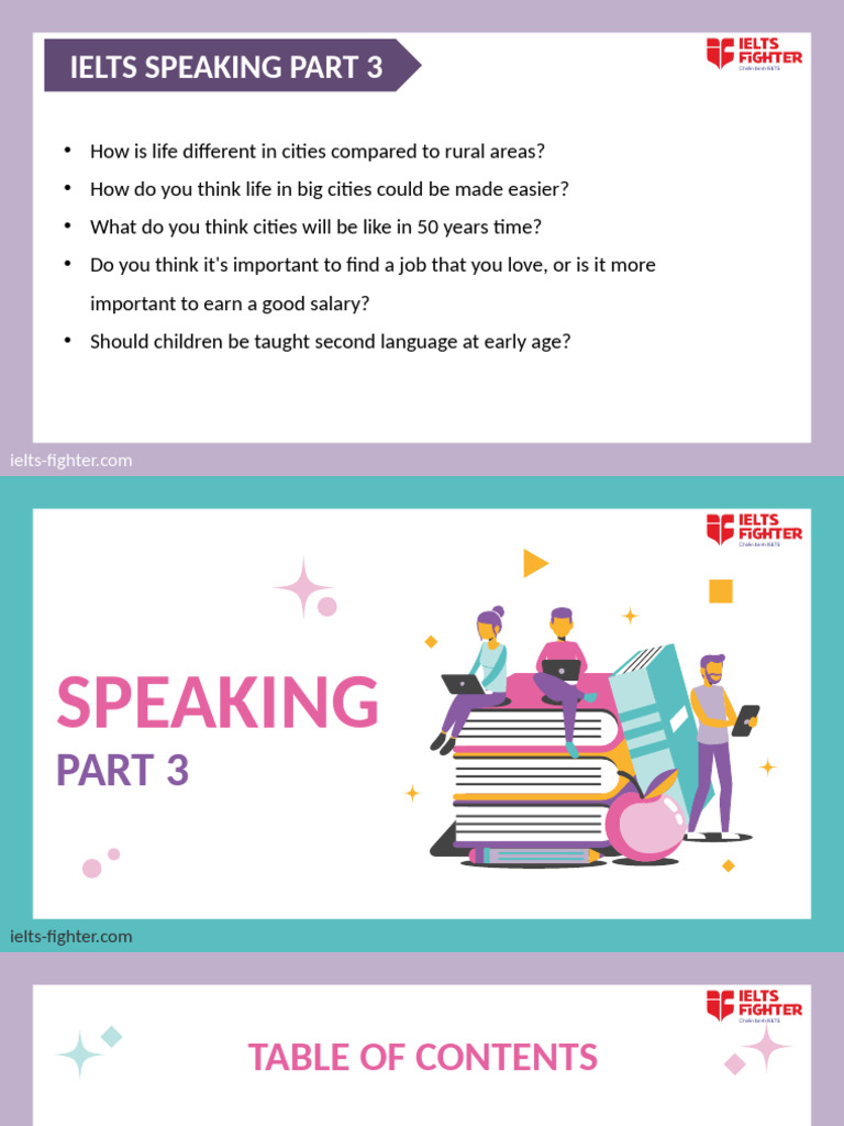 SPEAKING - UNIT 7. PART 3 (Bu I 1) | PDF