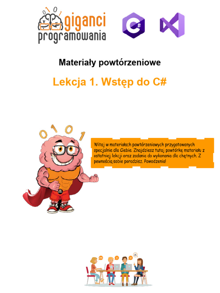Lekcja 1. Materiały powtórzeniowe | PDF