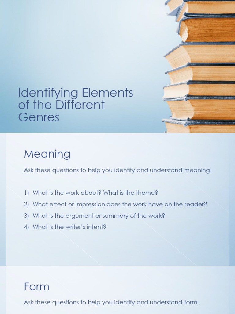 Analyzing Literary Genres | PDF | Narrative | Genre