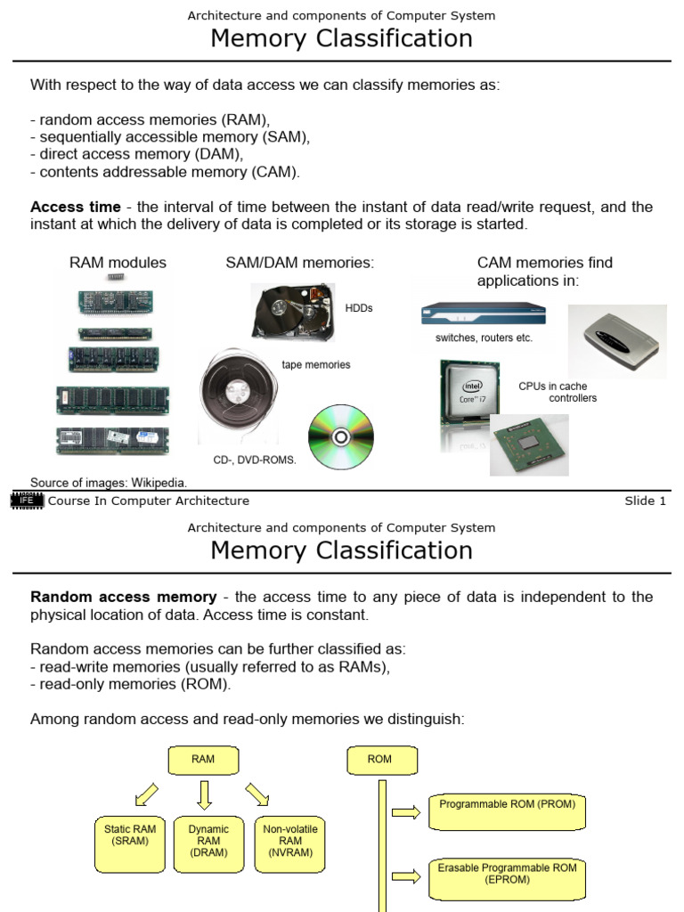 Lecture_6-unprotected | PDF | Computer Data Storage | Computer Memory