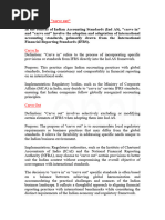 ICAI Mandatory Accounting Standards List | PDF | Financial Statement ...