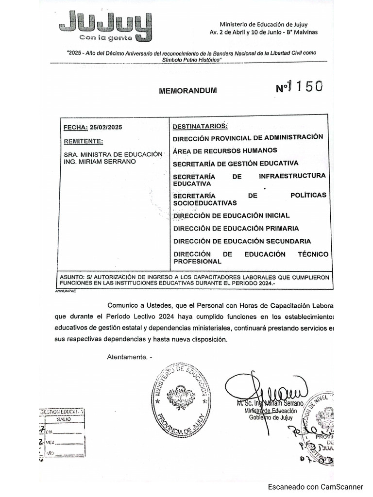 Memorandum 1150 | PDF