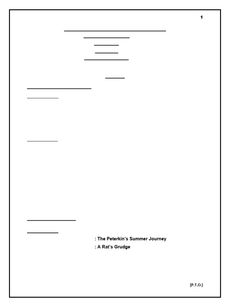 CLASS 6 Syllabus | PDF | English Language | Subject (Grammar)