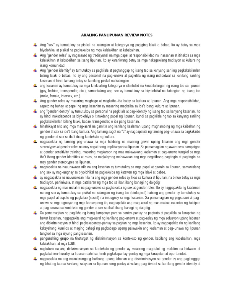 Ap 10 Notes | PDF