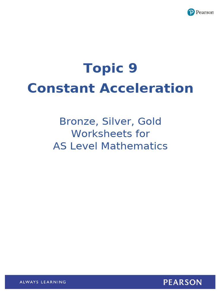 01c1-AS-Mechanics-Topic-9-Constant-Acceleration-BSG-Worksheet | PDF ...