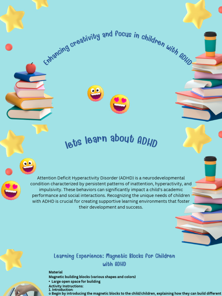 Learning Experience For ADHD | PDF | Attention Deficit Hyperactivity Disorder | Learning