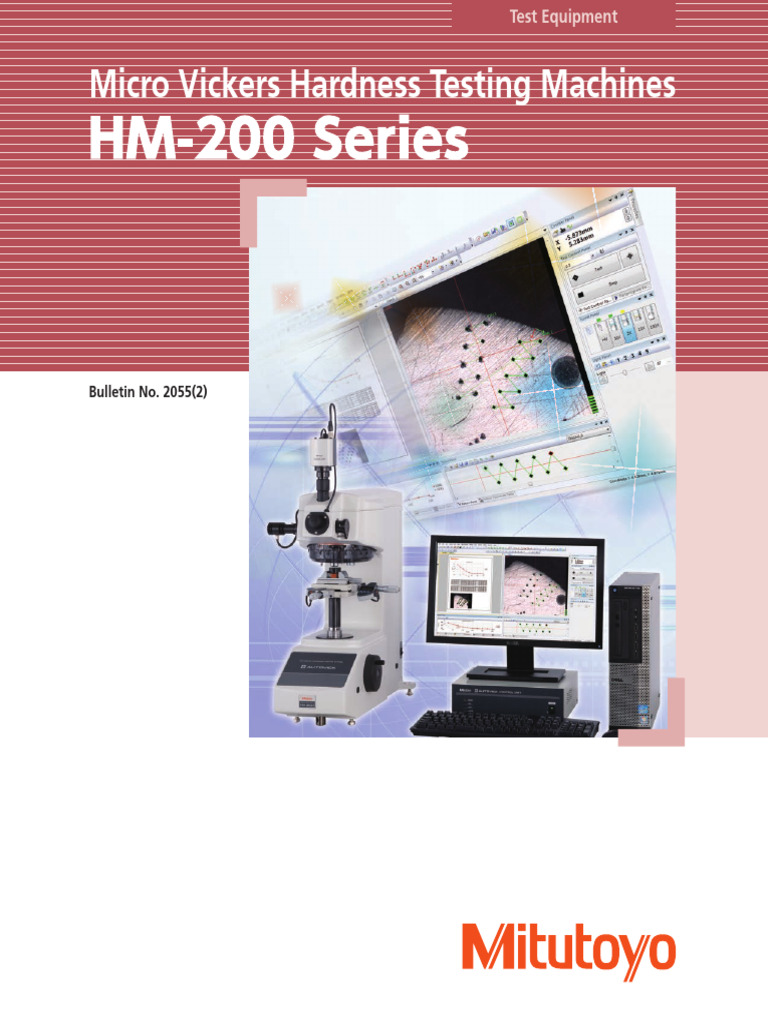 Micro Vickers Hardness Test Machines | PDF | Hardness | Lighting