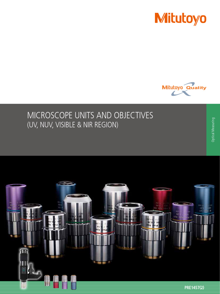 microscope-units-and-objectives-catalog-PRE-1457-2 | PDF | Infrared ...