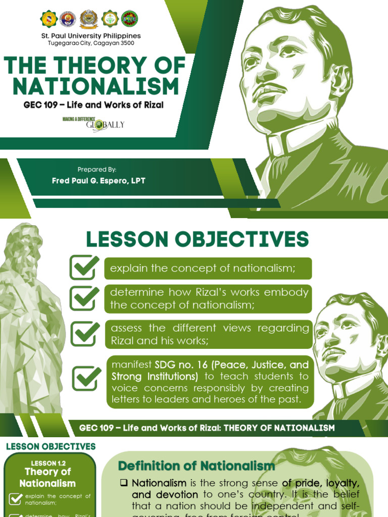 Lesson 2 Theory of Nationalism | PDF | Nationalism | Political Science