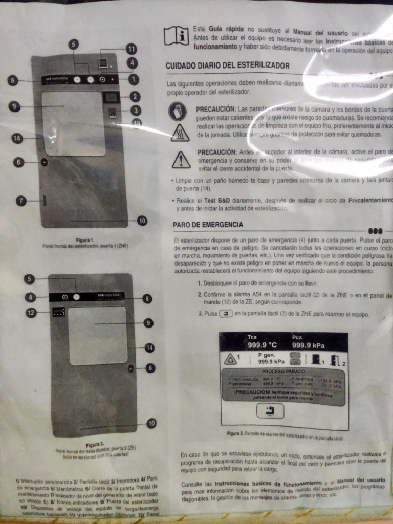 Guía de Uso del Autoclave Matachana | PDF | Presión