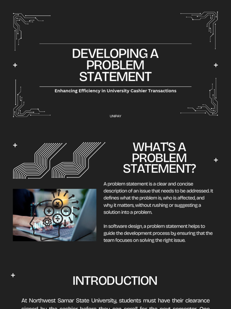 Problem Statement | PDF