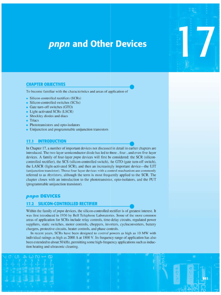 Elex3 PNPN Devices | PDF
