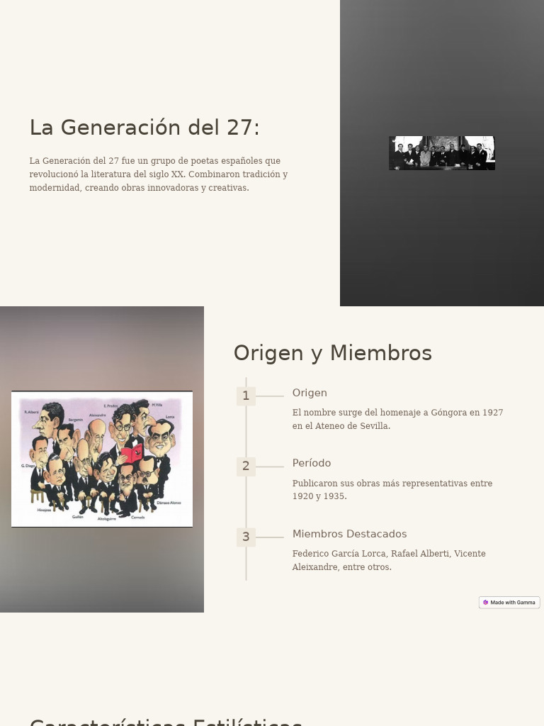La Generacion Del 27 | PDF | Las artes