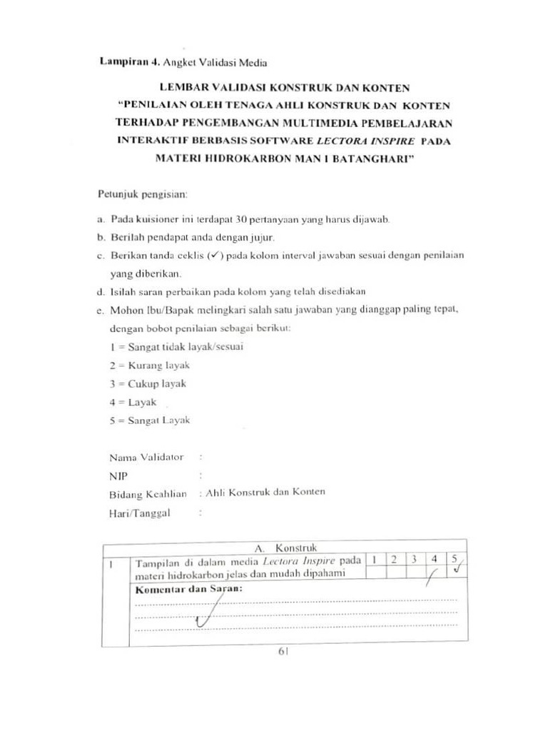 Validasi Media | PDF