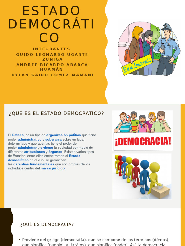 Estado Democrático | PDF