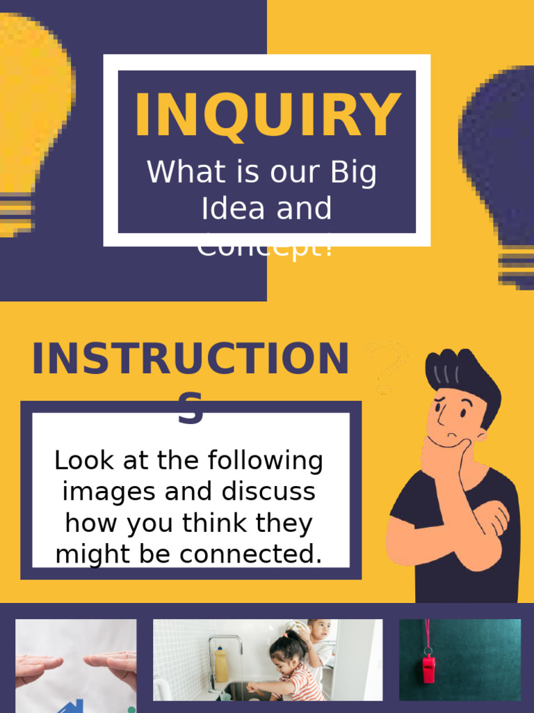 Colored Illustrations Inquiry Big Idea and Concept Presentation | PDF