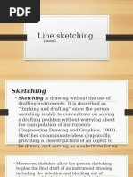 Freehand Sketching Techniques Guide | PDF
