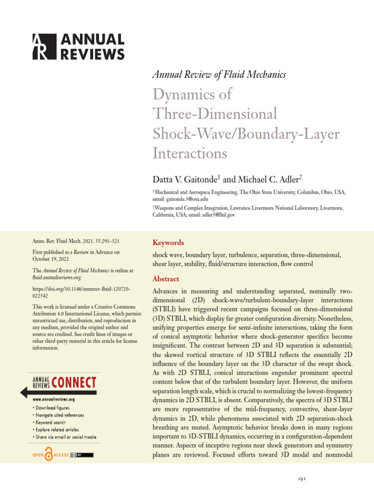 Dynamics of | PDF | Fluid Dynamics | Boundary Layer